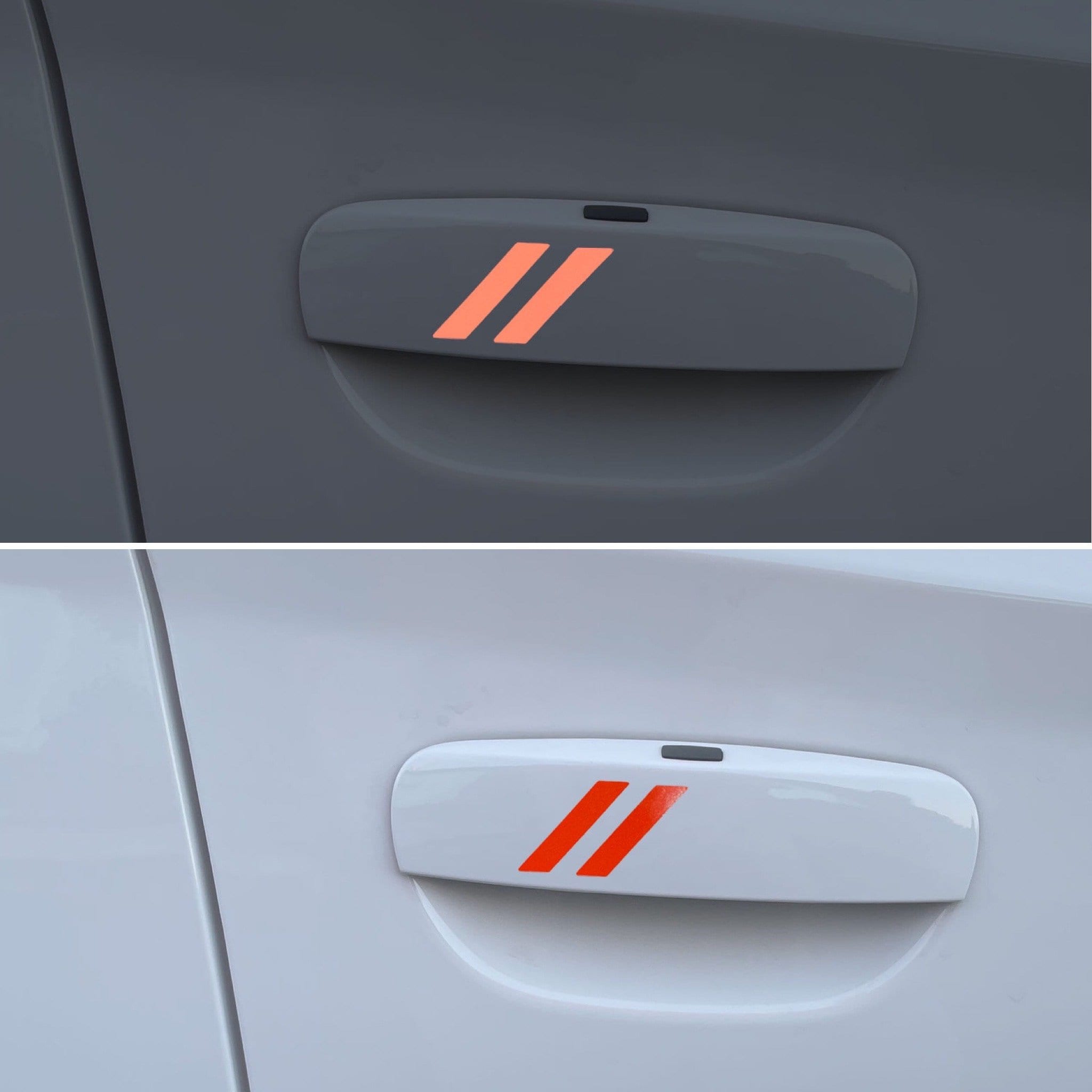 Reflective Hash Mark for Vehicle Door Handle | Engineer Grade ...