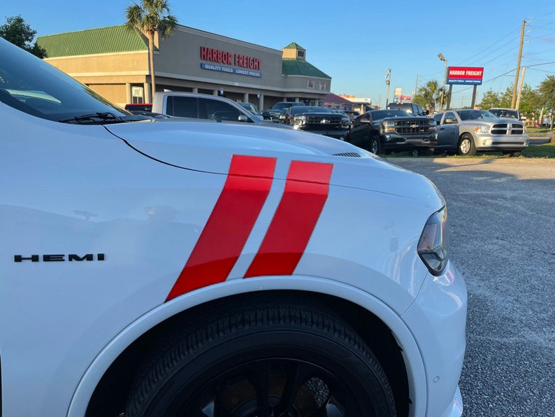 Fender Hash Marks Decal | for Dodge Durango | Customizable With ...