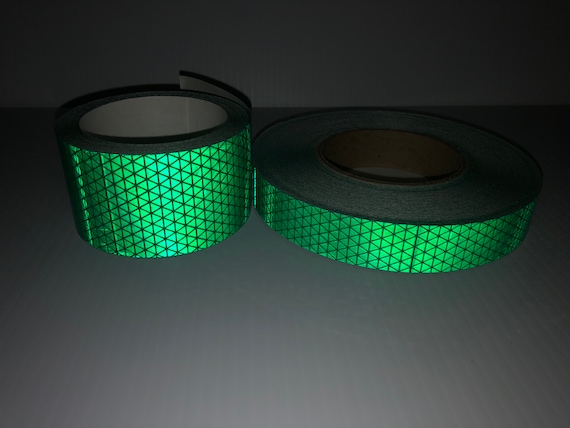 Oralite V92 Reflective Tape Green 1 and 2 Wide by the - Etsy