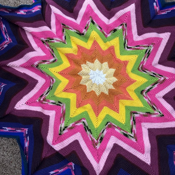 12 Point Star - Etsy