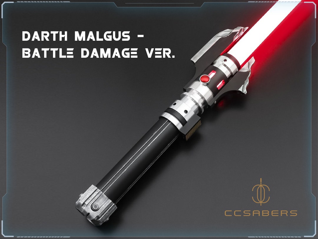 Ccsabers Darth Malgus Battle Damage Ver. Rgb/neopixel - Etsy