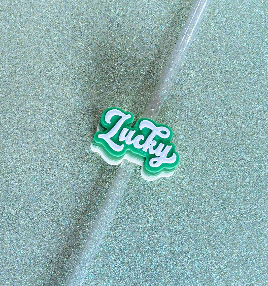 Lucky Straw Topper - Etsy