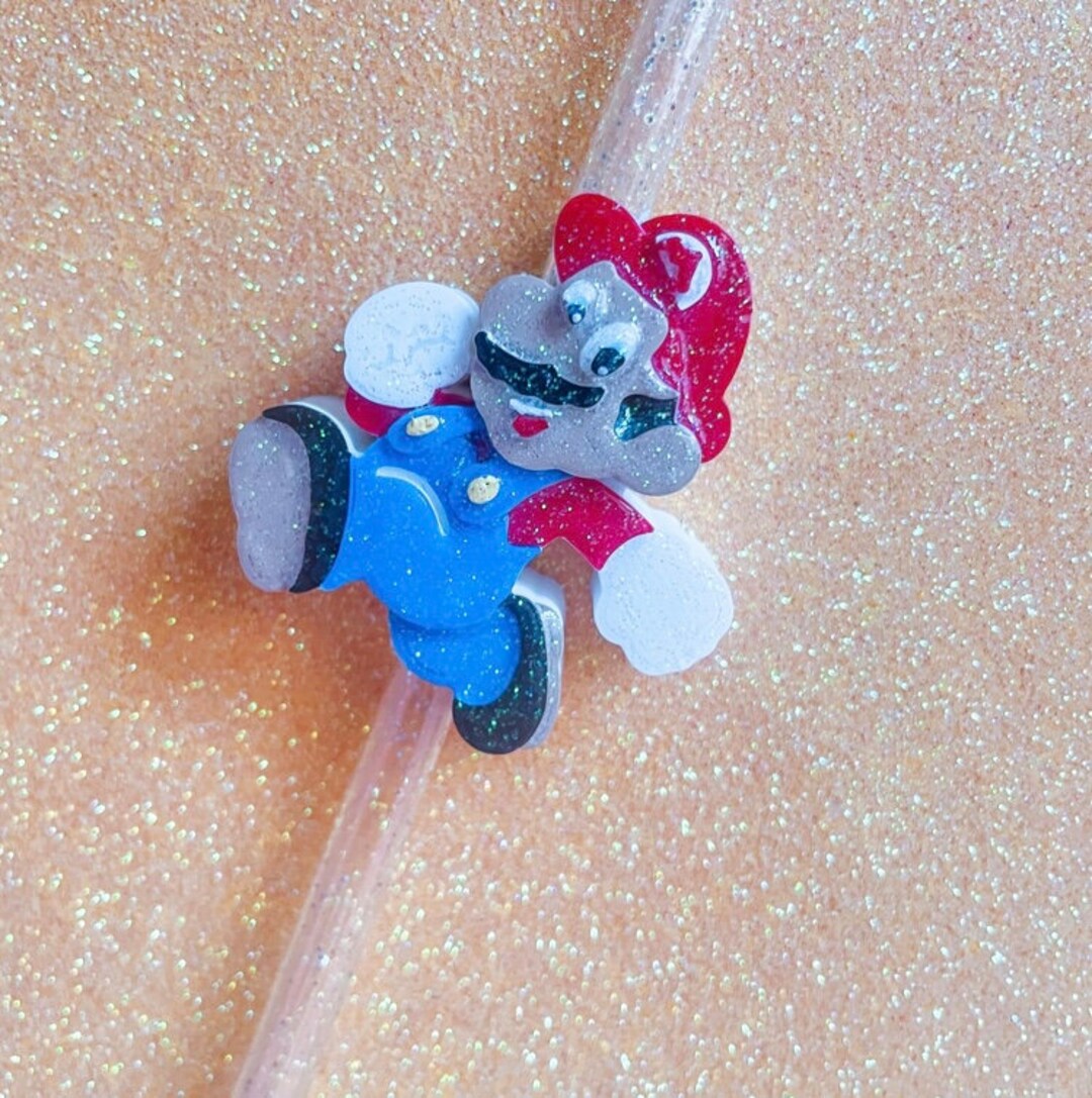 Video Game Straw Topper - Etsy