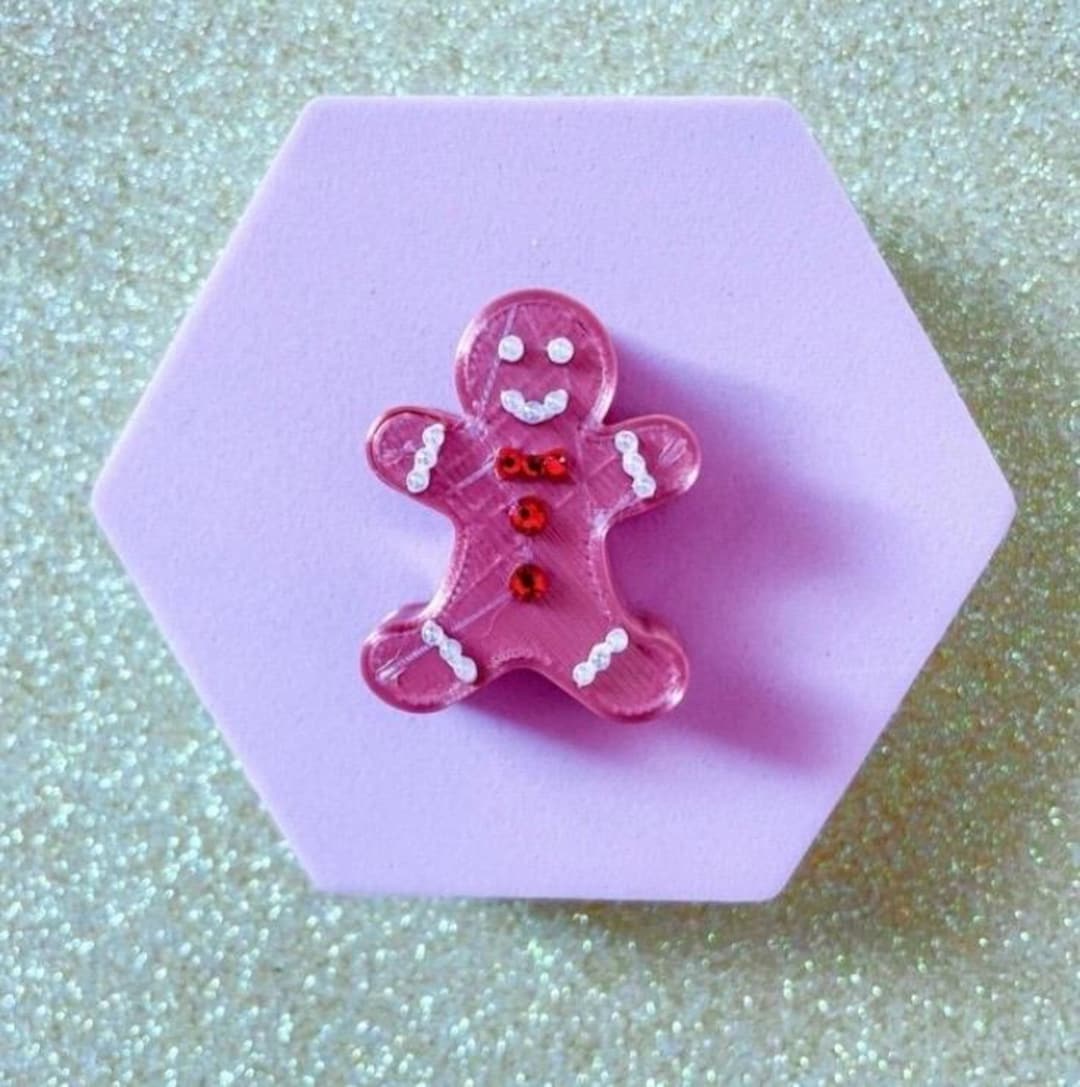 Gingerbread Straw Topper - Etsy