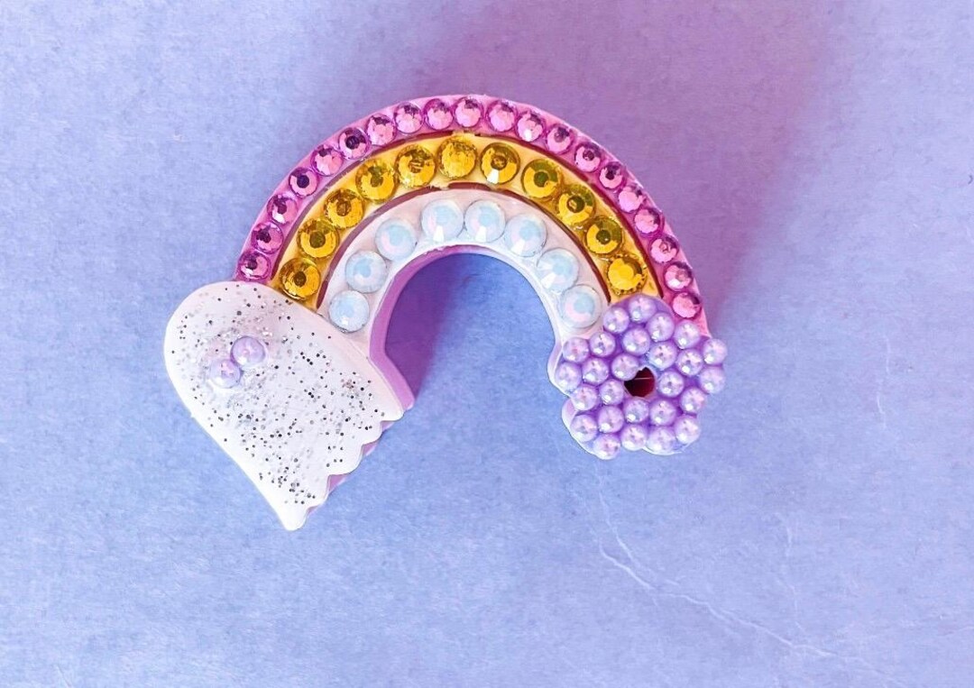 Rainbow Ghost Straw Topper - Etsy