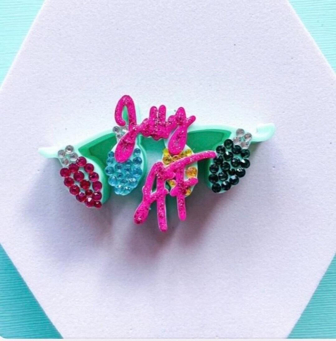 Jolly AF Straw Topper - Etsy