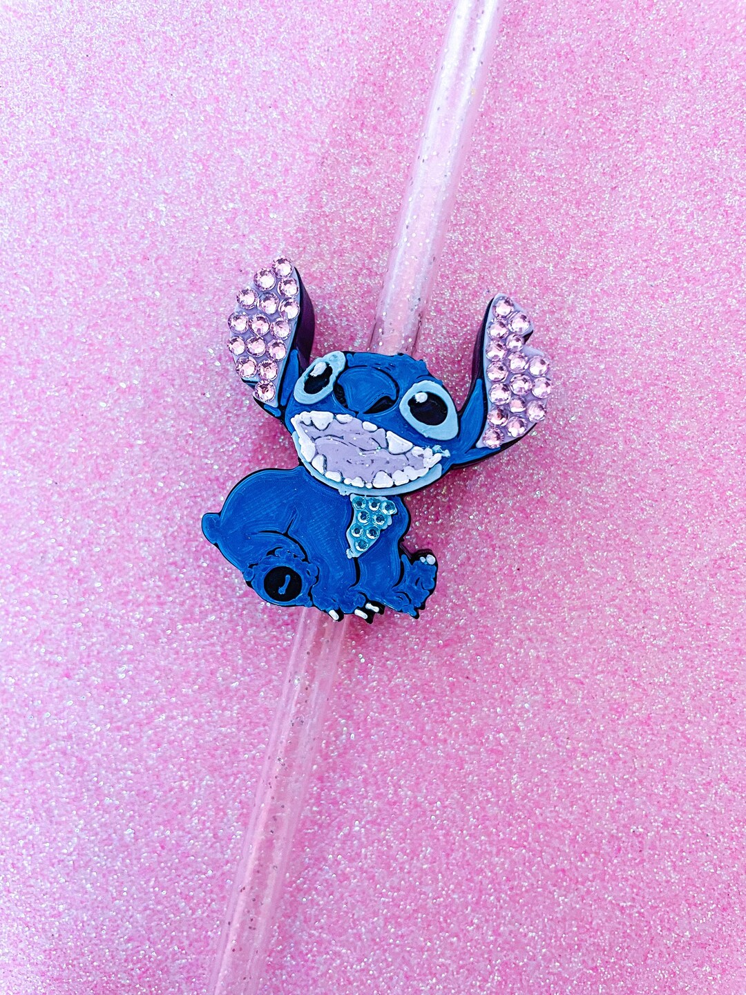 Blue Alien Straw Topper - Etsy