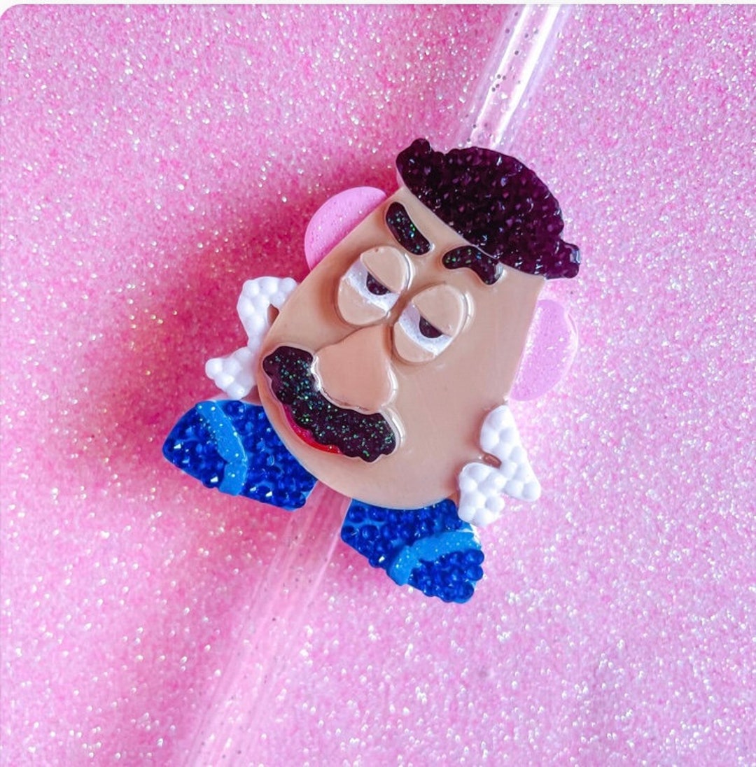 Mr Potato Straw Topper - Etsy