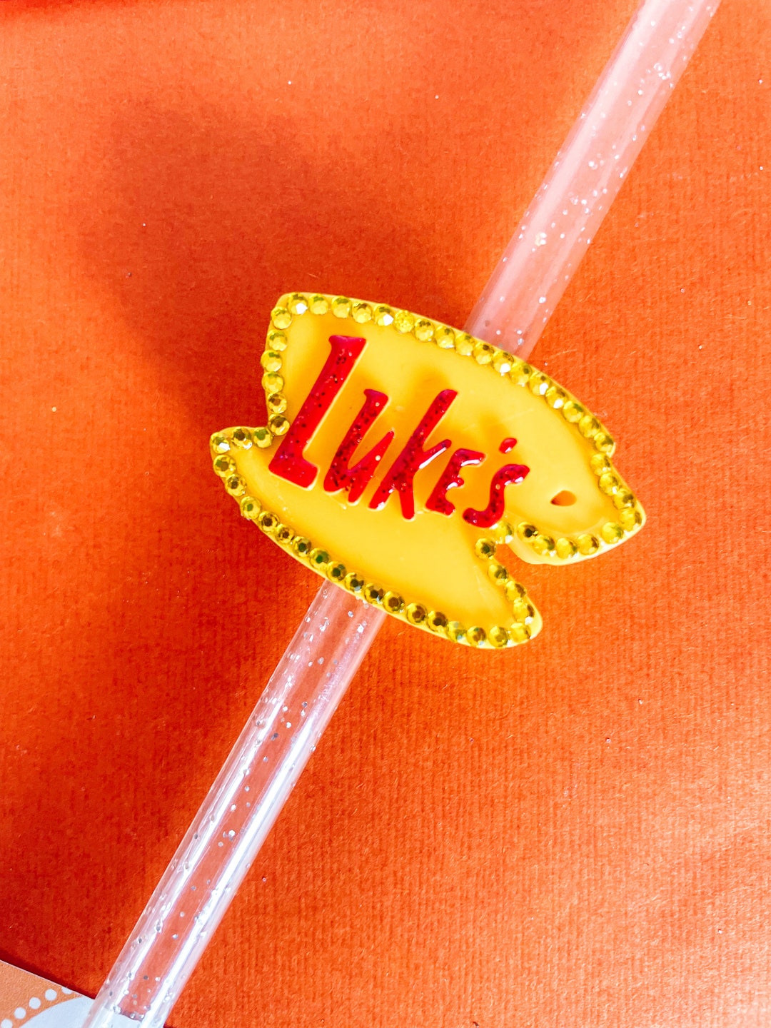 Luke’s Coffee Shop Straw Topper - Etsy