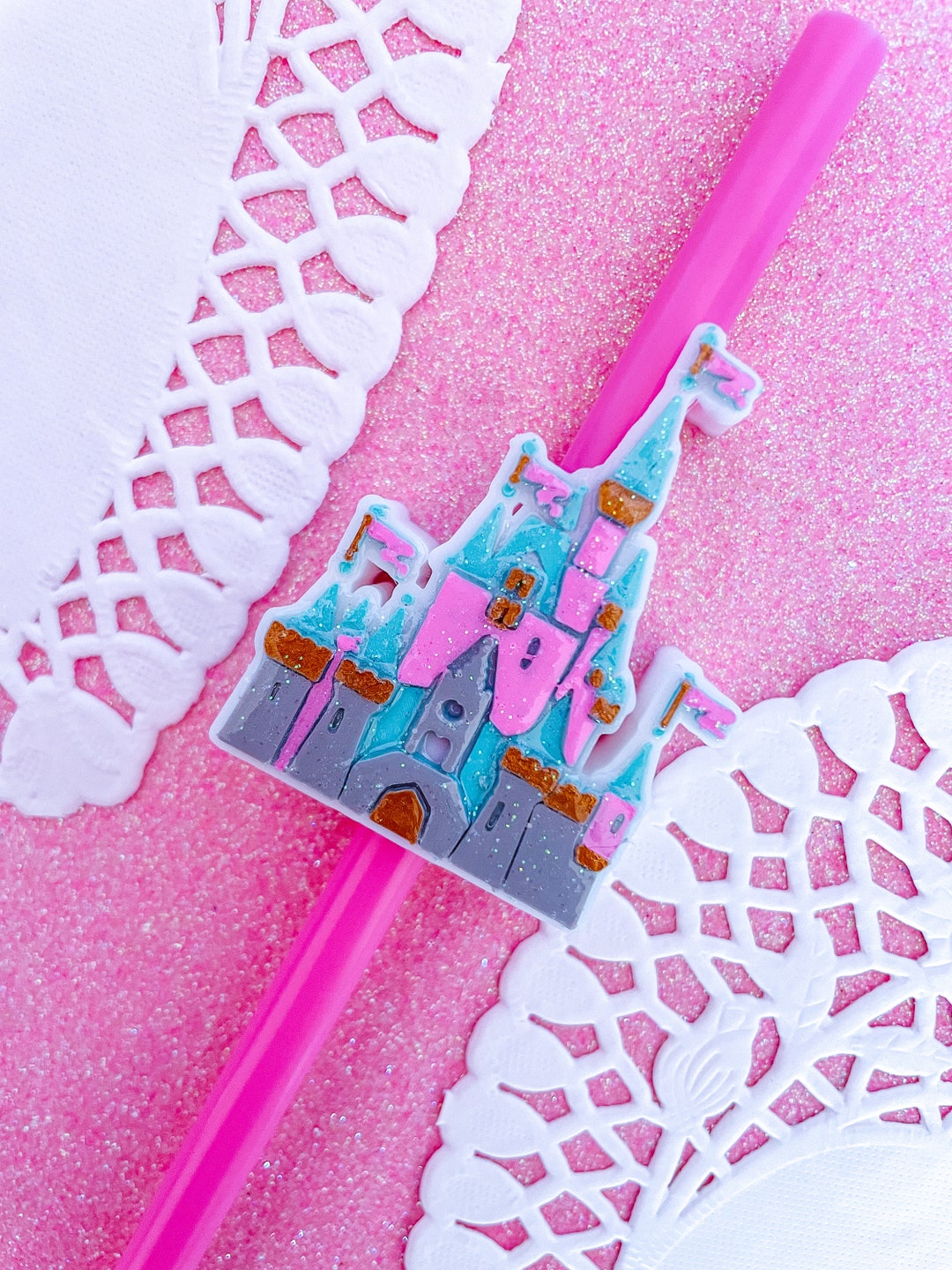 Castle Straw Topper - Etsy