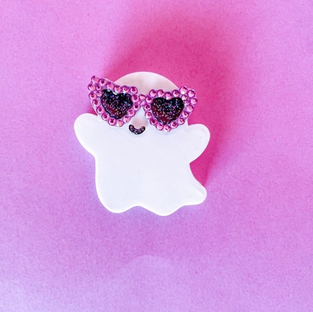 Groovy Ghost Straw Topper - Etsy