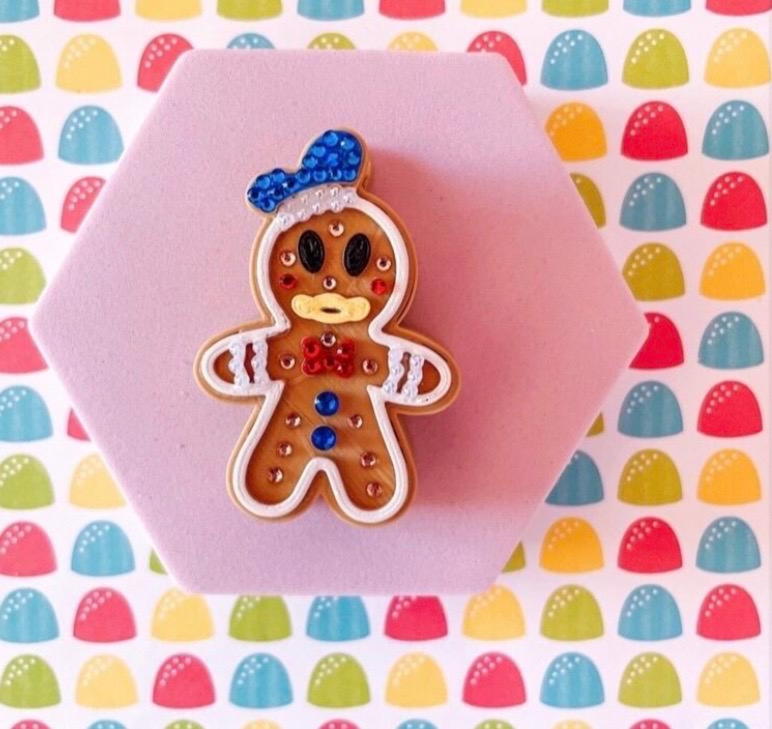 Duck Gingerbread Straw Topper - Etsy