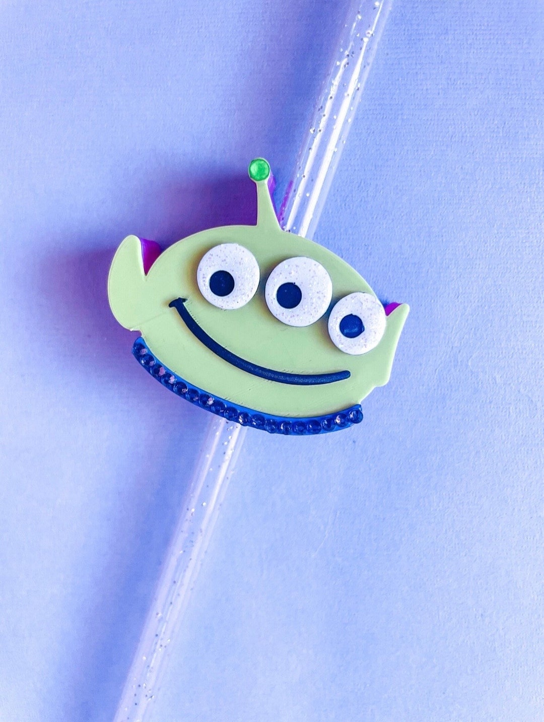 Alien Straw Topper - Etsy