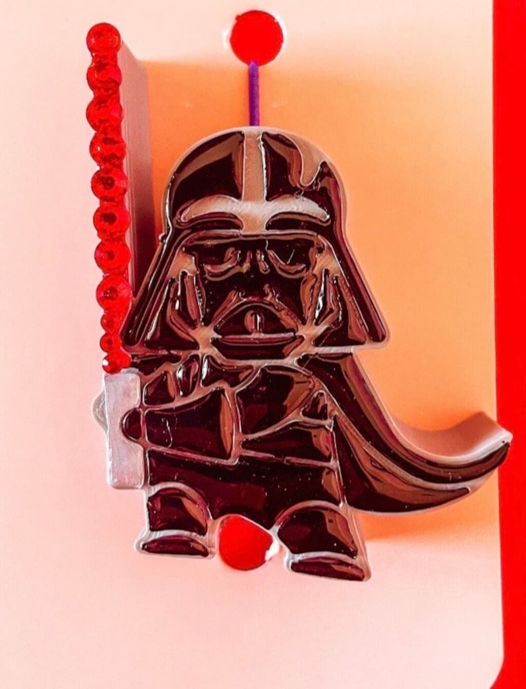 Dark Vader Straw Topper - Etsy