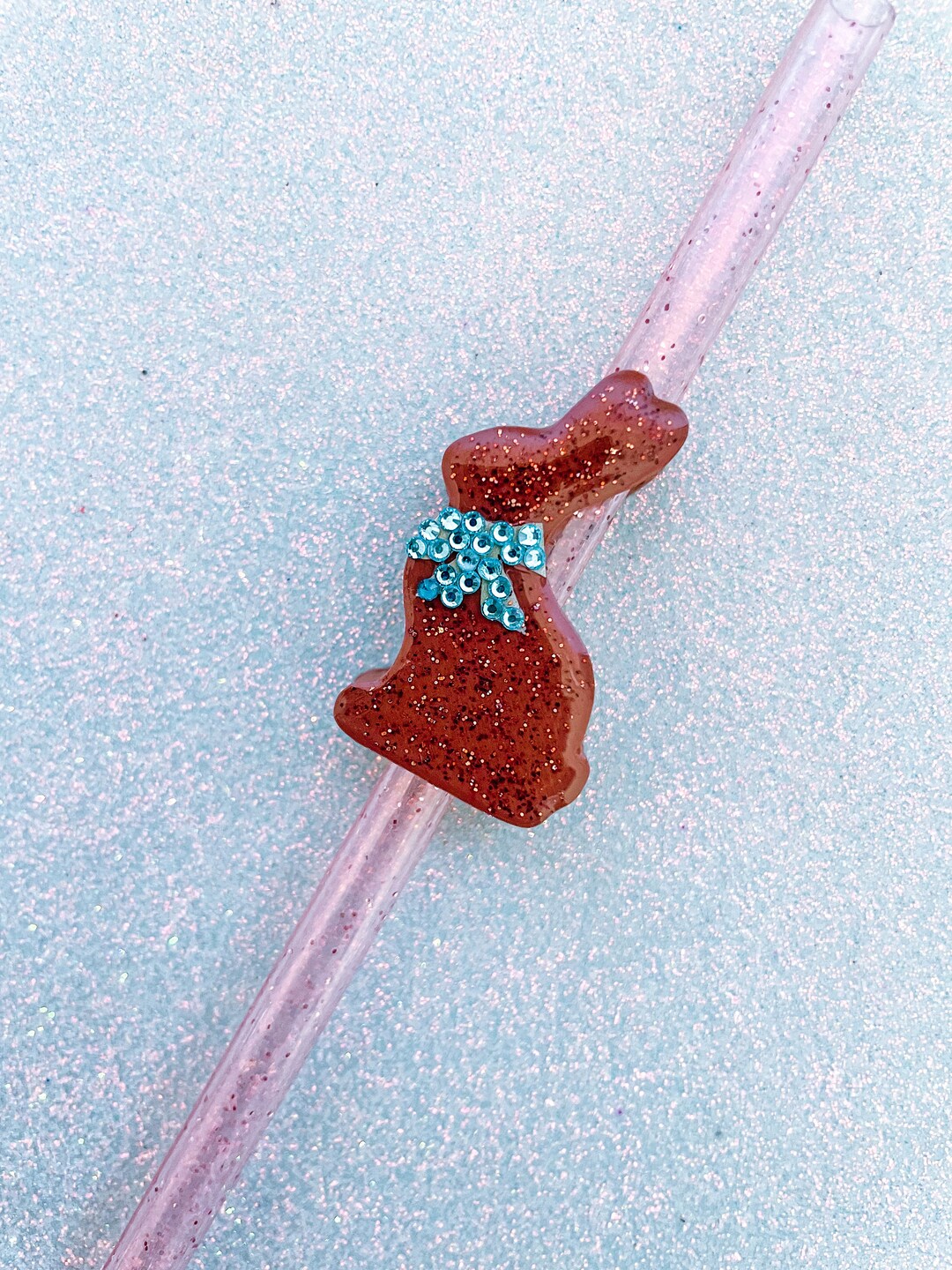 Rabbit Straw Topper - Etsy