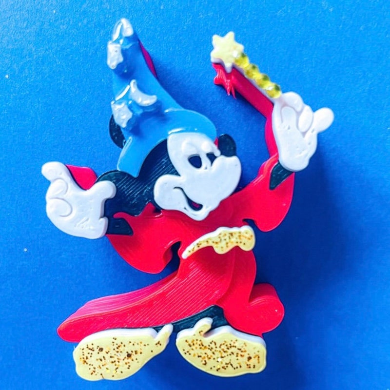 Mickey Mouse Straw Topper - Etsy