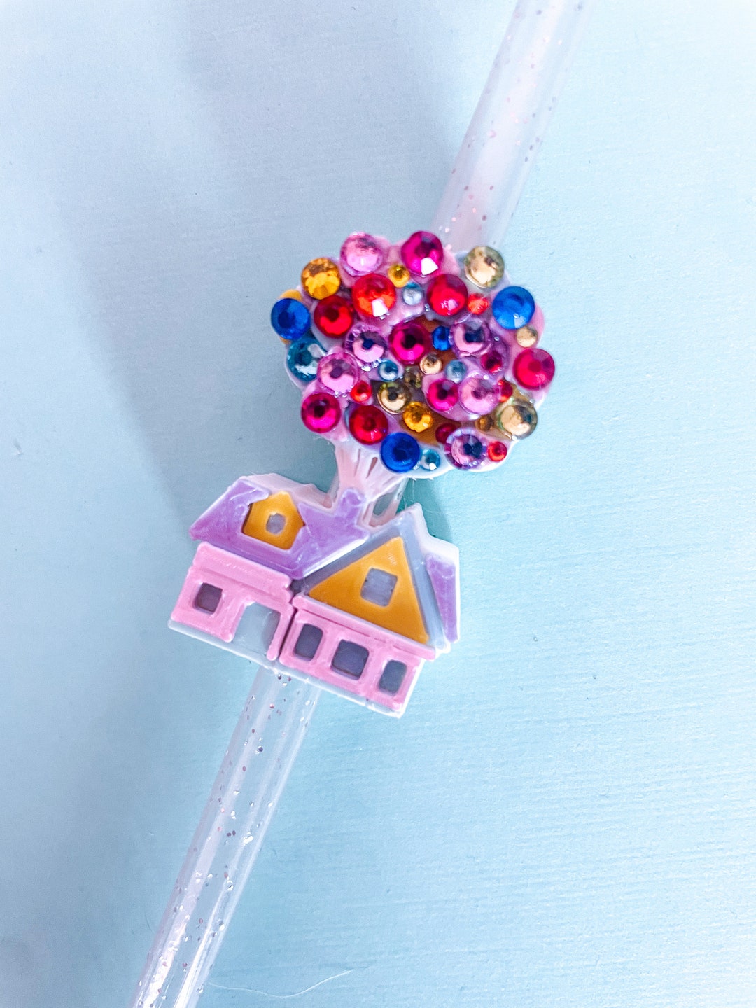 Up House Straw Topper - Etsy