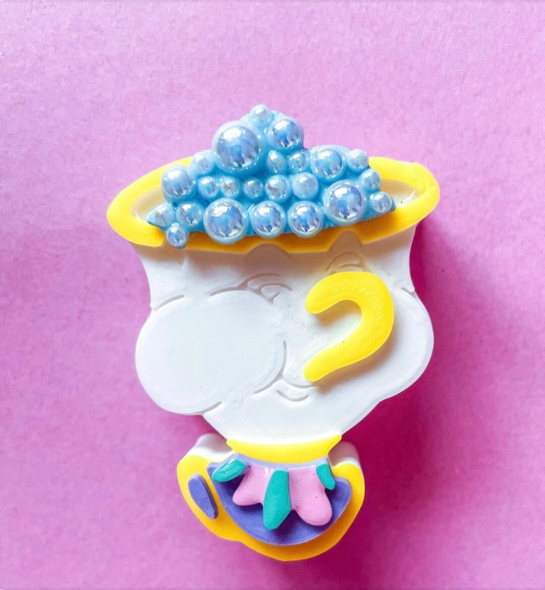 Tea Cup Straw Topper - Etsy