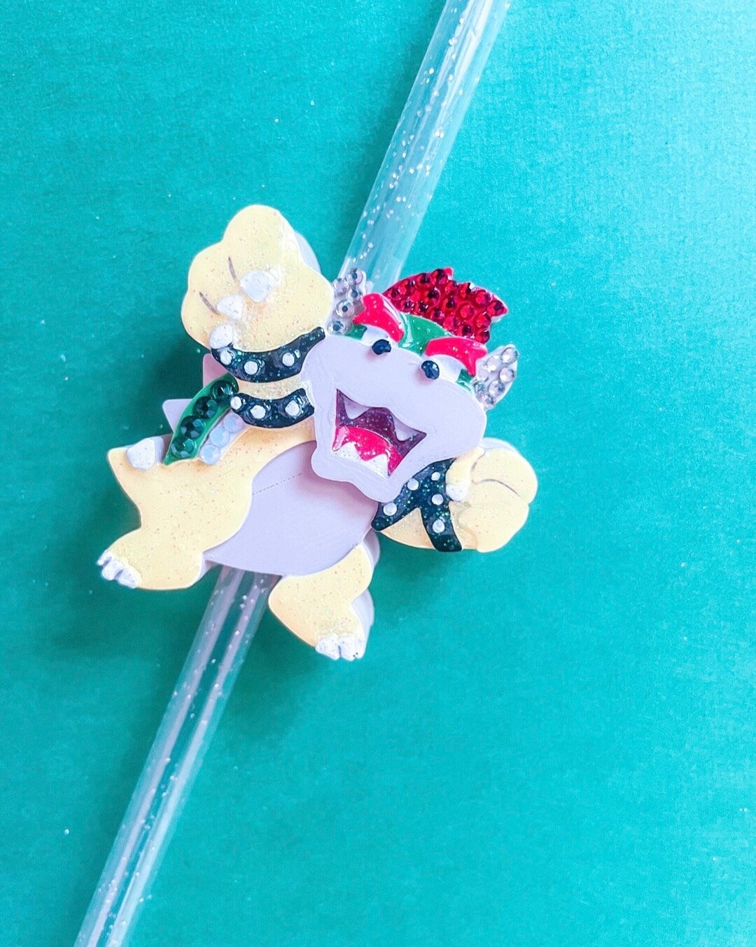 Bowser Straw Topper - Etsy