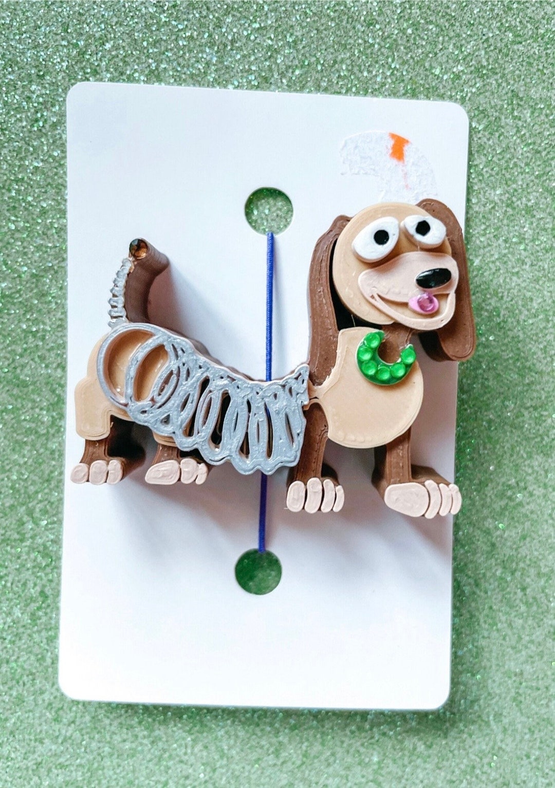 Slinky Dog Straw Topper - Etsy