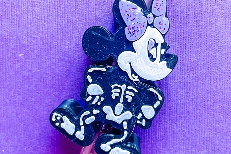 Skeleton Straw Topper - Etsy