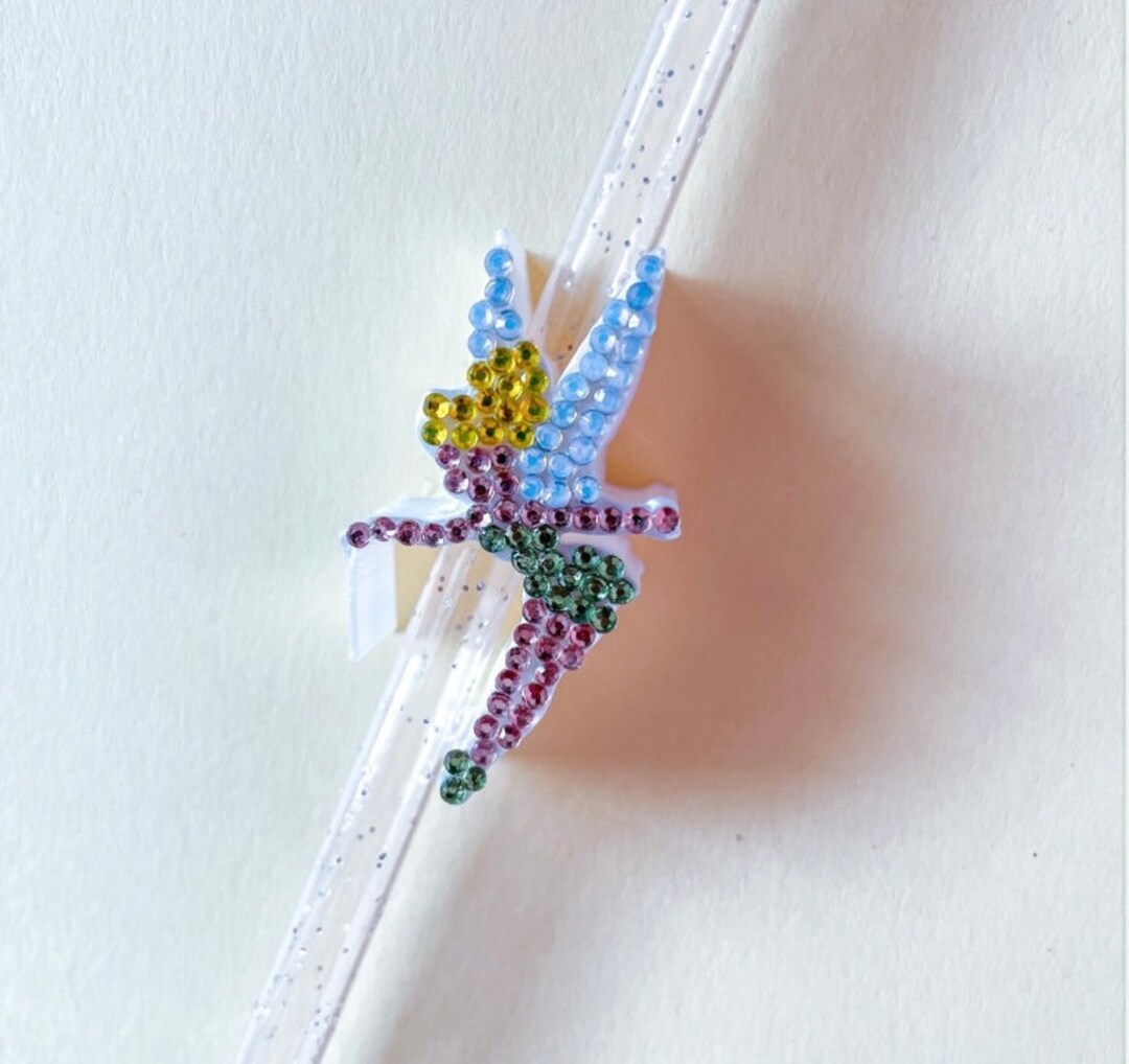 Fairy Straw Topper - Etsy