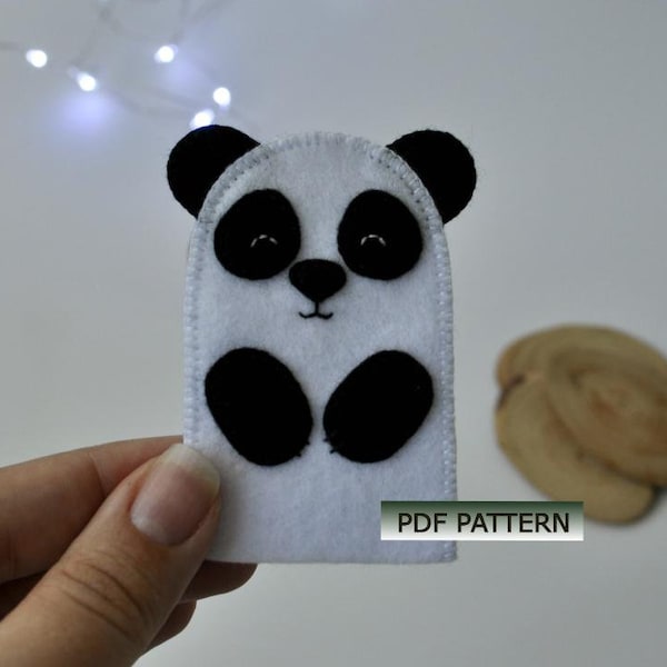 Panda Puppet - Etsy
