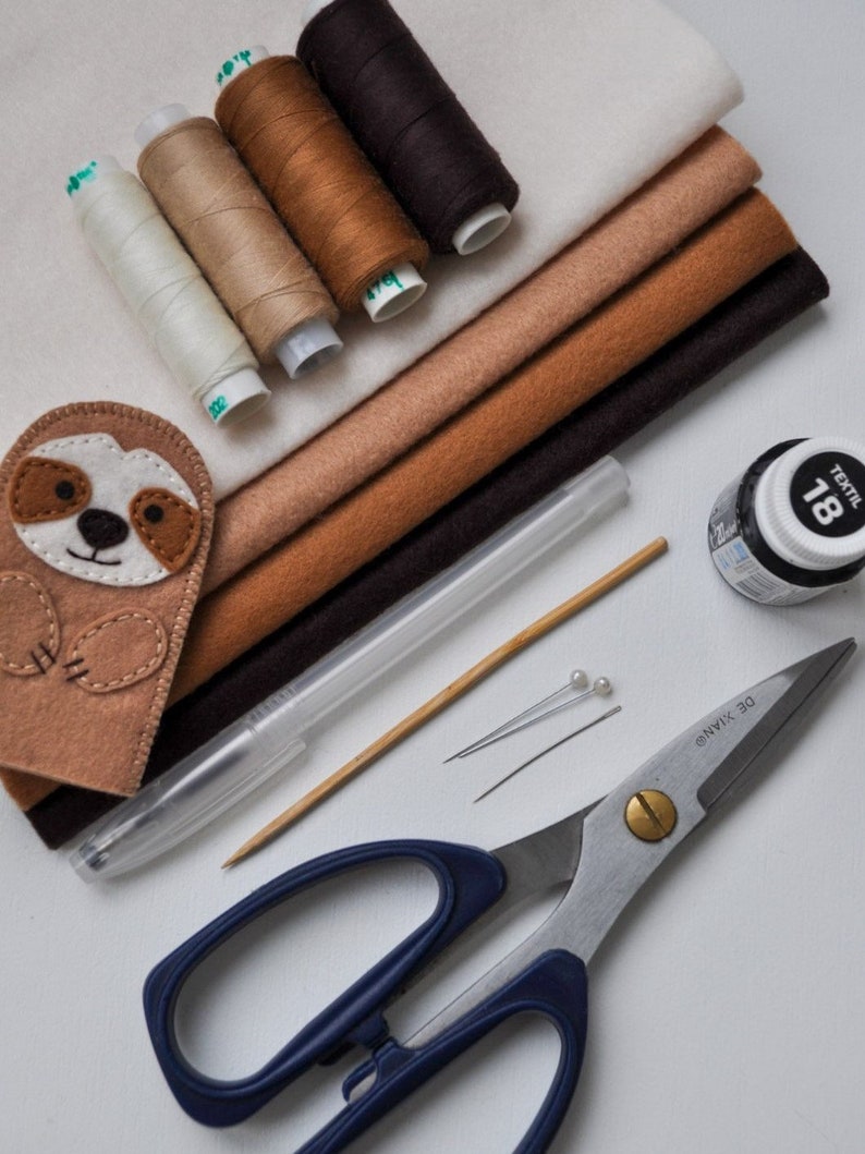 PDF Pattern – Felt Sloth Finger Puppet Pattern, Easy Sewing Tutorial, DIY Toy - Etsy