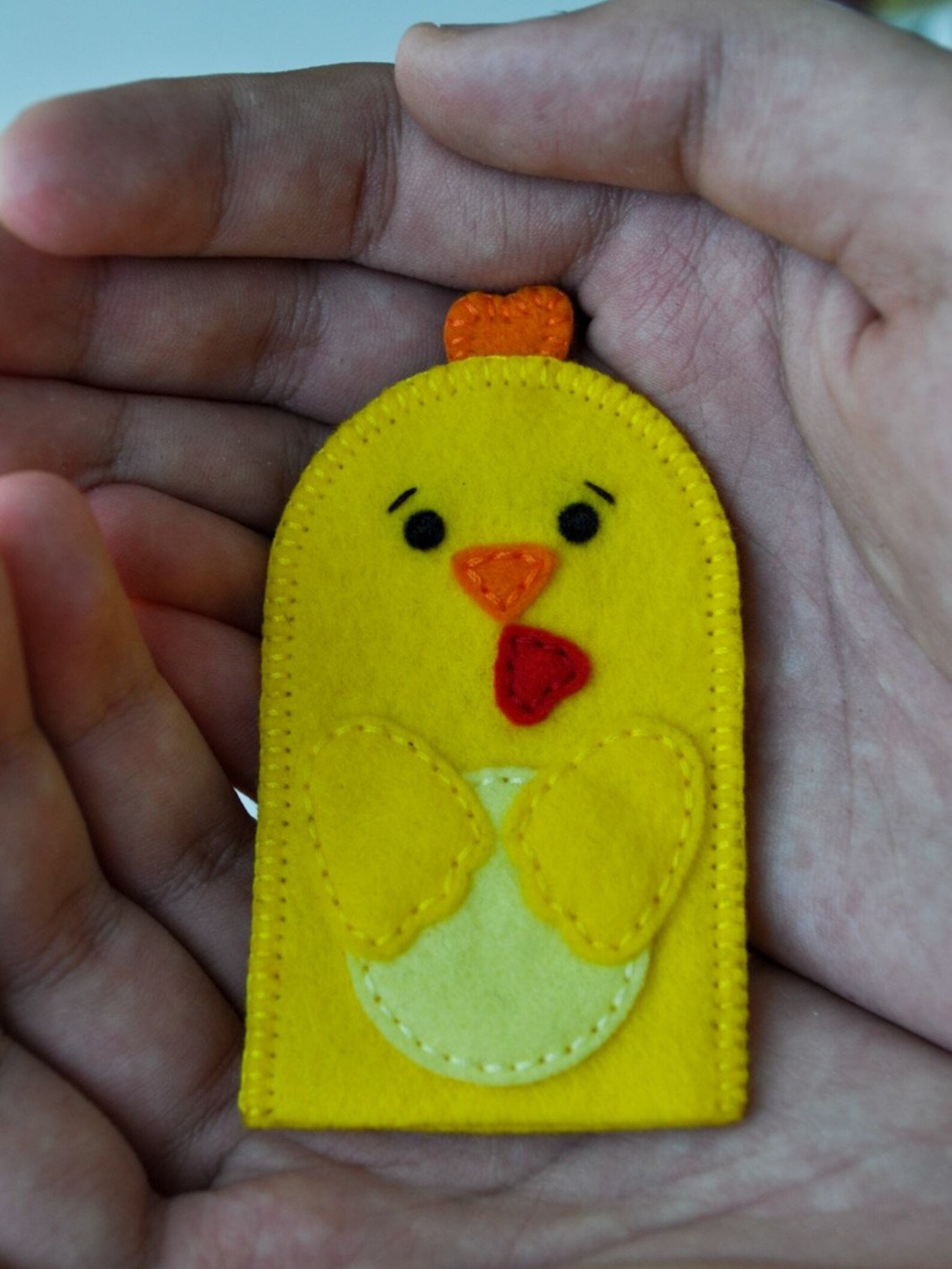 PDF Pattern, Felt Patter, Cockerel Finger Puppet Pattern, Cockerel ...