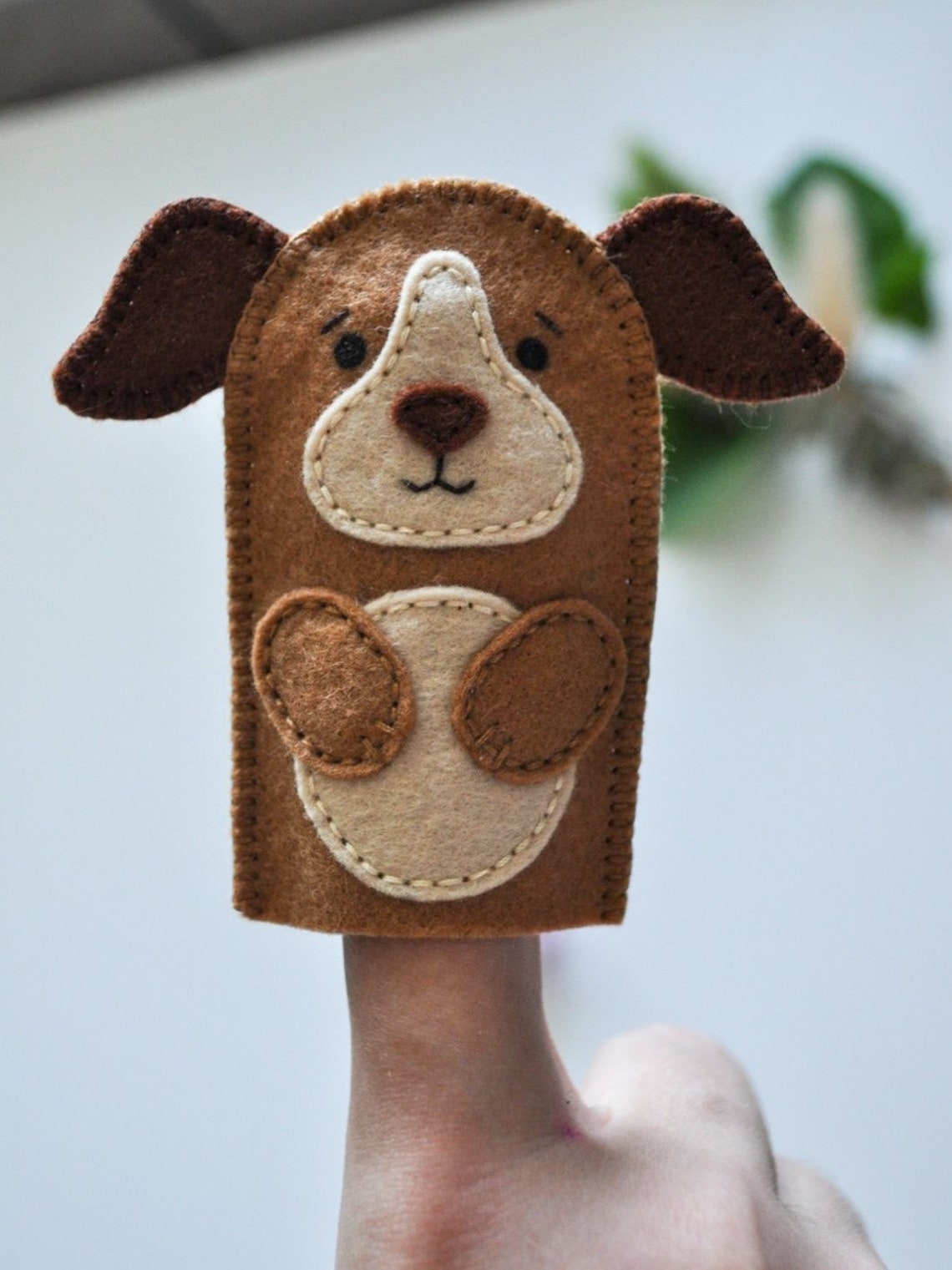 Patrón PDF patrón de fieltro patrón de títere de dedo de - Etsy España