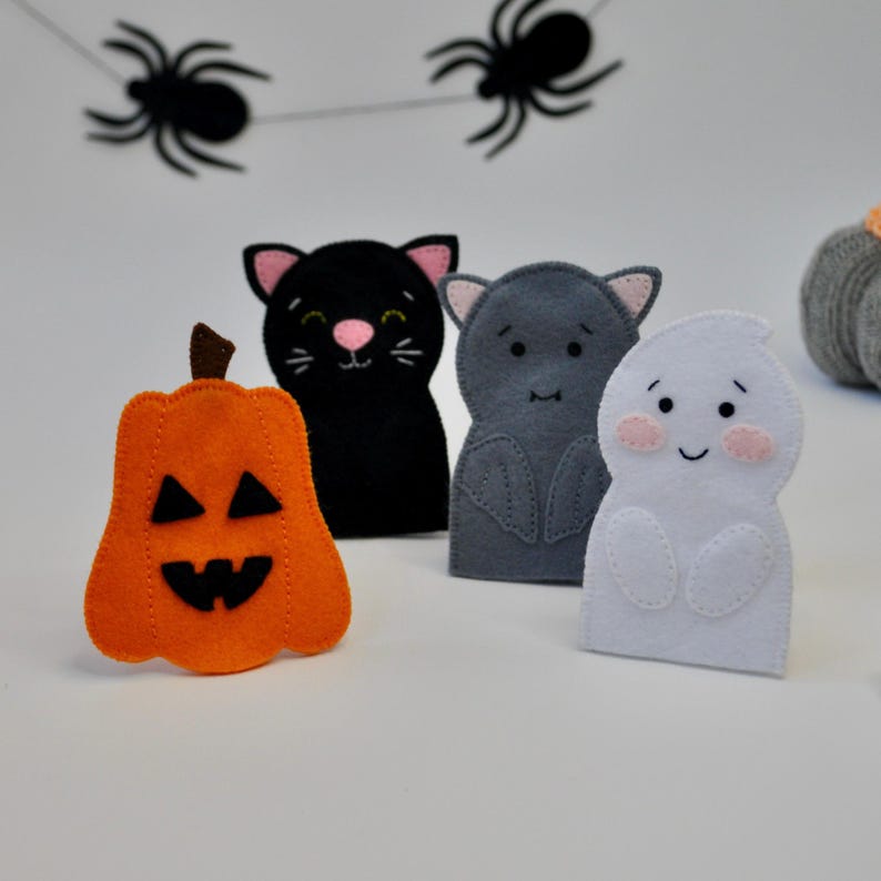 PDF Patterns: Halloween Set. Easy Tutorials for Sewing Pumpkin, Ghost ...