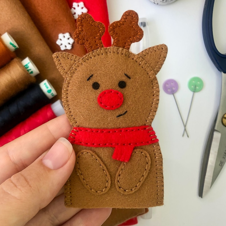 PDF Patterns: Christmas Set. Easy Tutorials for Sewing Santa Claus ...