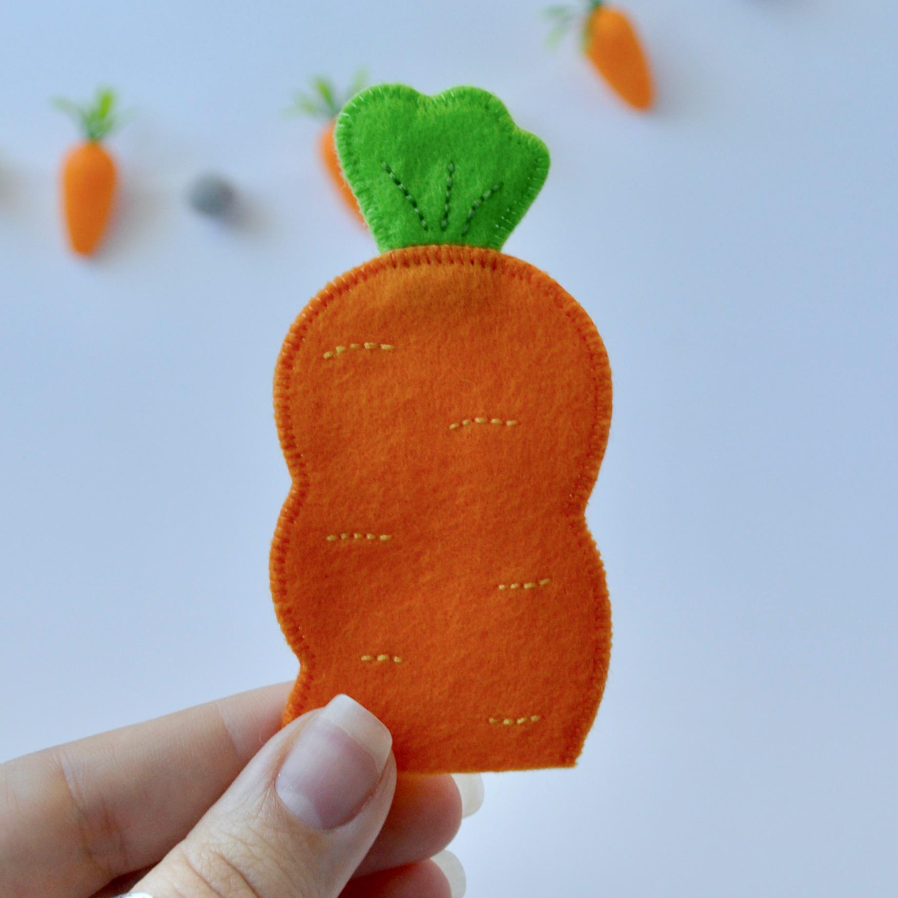 PDF Patterns: Easter Finger Puppet Set. Easy Sew Felt Bunny, Chick ...