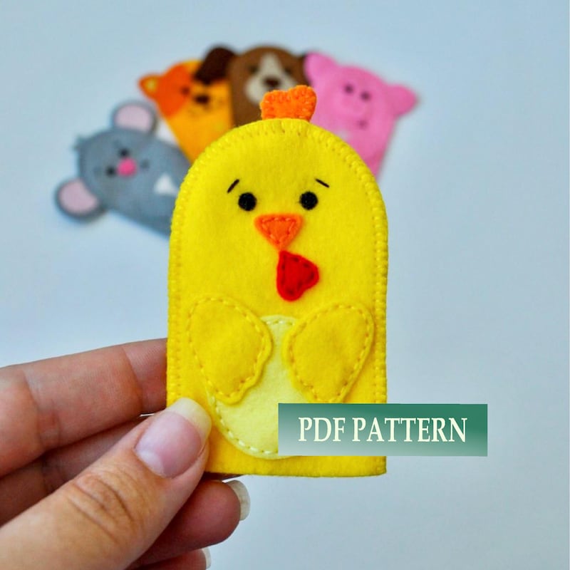 Chicken Puppet - Etsy