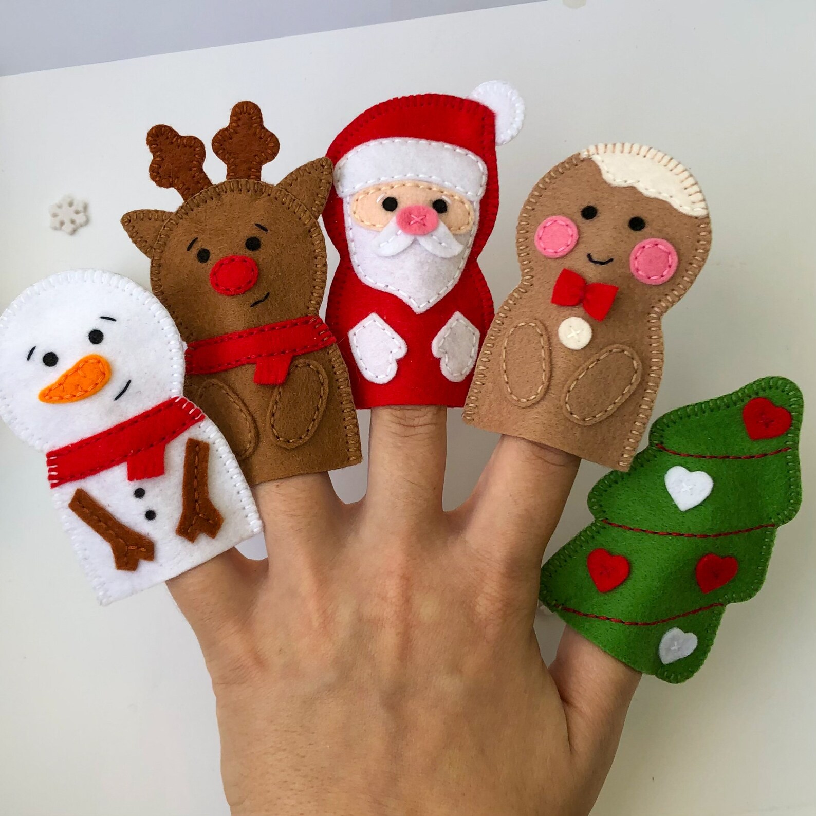 PDF Patterns: Christmas Set. Easy Tutorials for Sewing Santa Claus ...