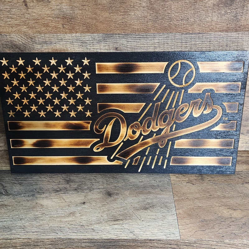 Dodger American Flag - Etsy