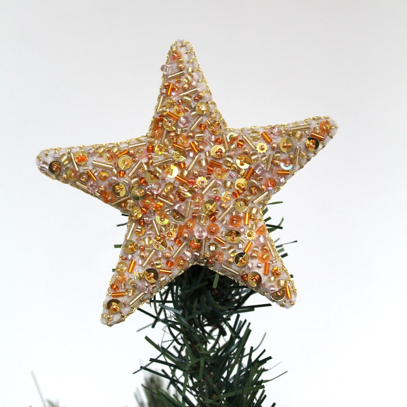 Make Your Own Christmas Tree Star Topper - Gold - Etsy
