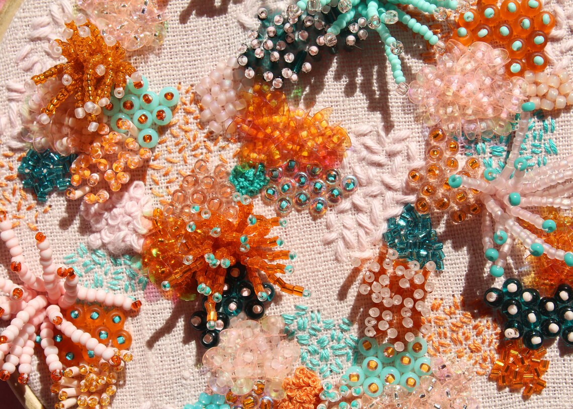 3D Beaded Embroidery Video Instructions (PDF Digital Download) - Etsy