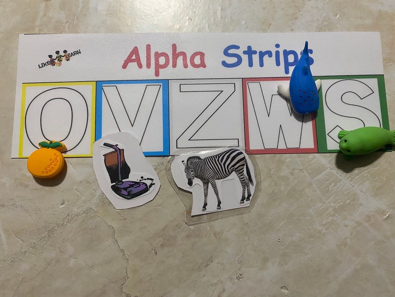 Alpha Strips - Etsy