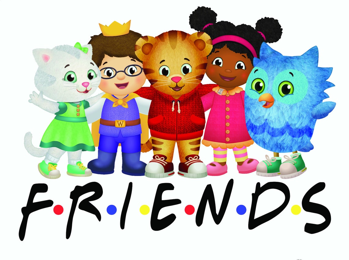 Daniel Tiger FRIENDS Kid Size - Etsy