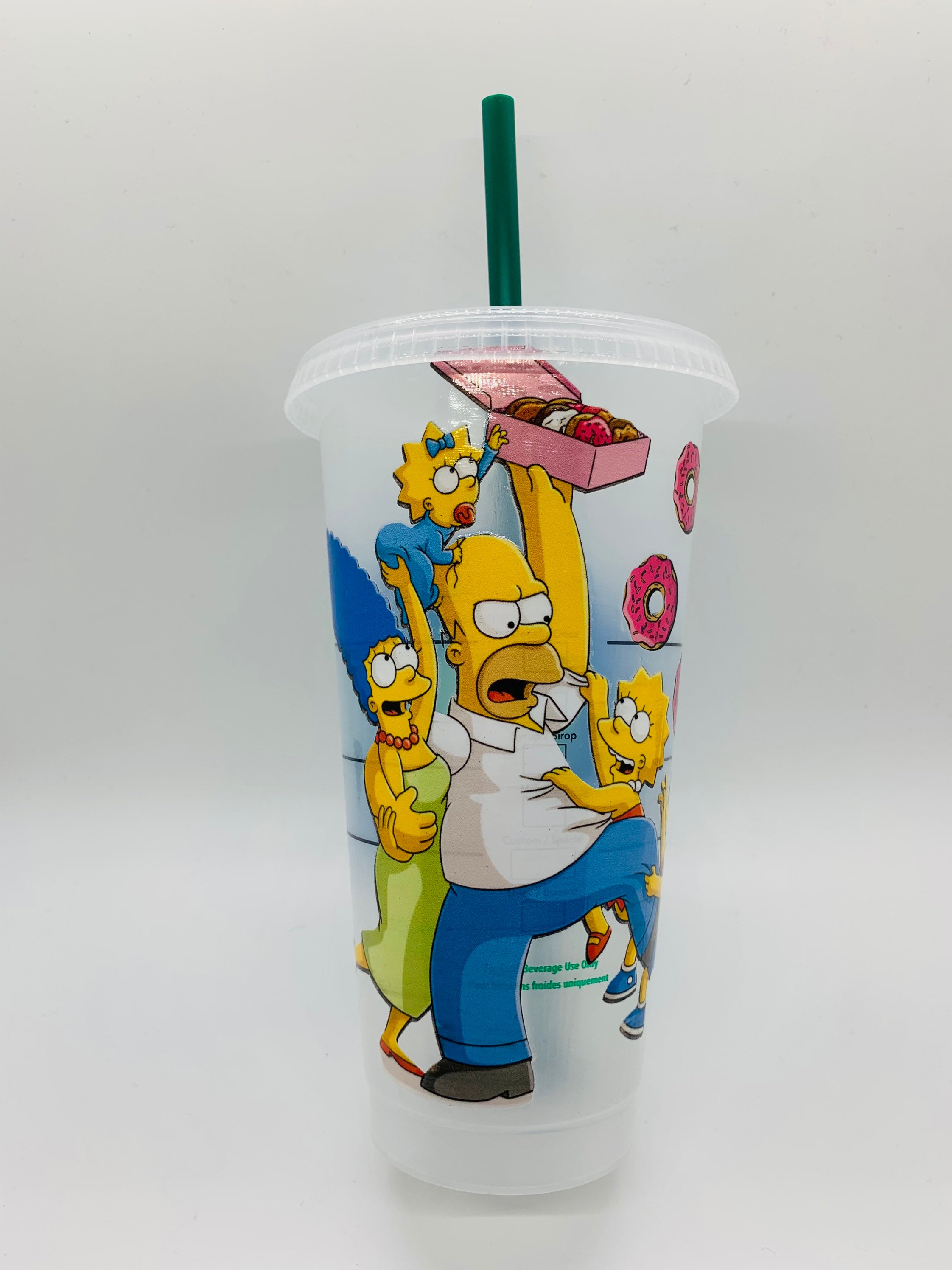 SEALED Personalized Simpsons Starbucks Cup/ Starbucks Cup/ - Etsy