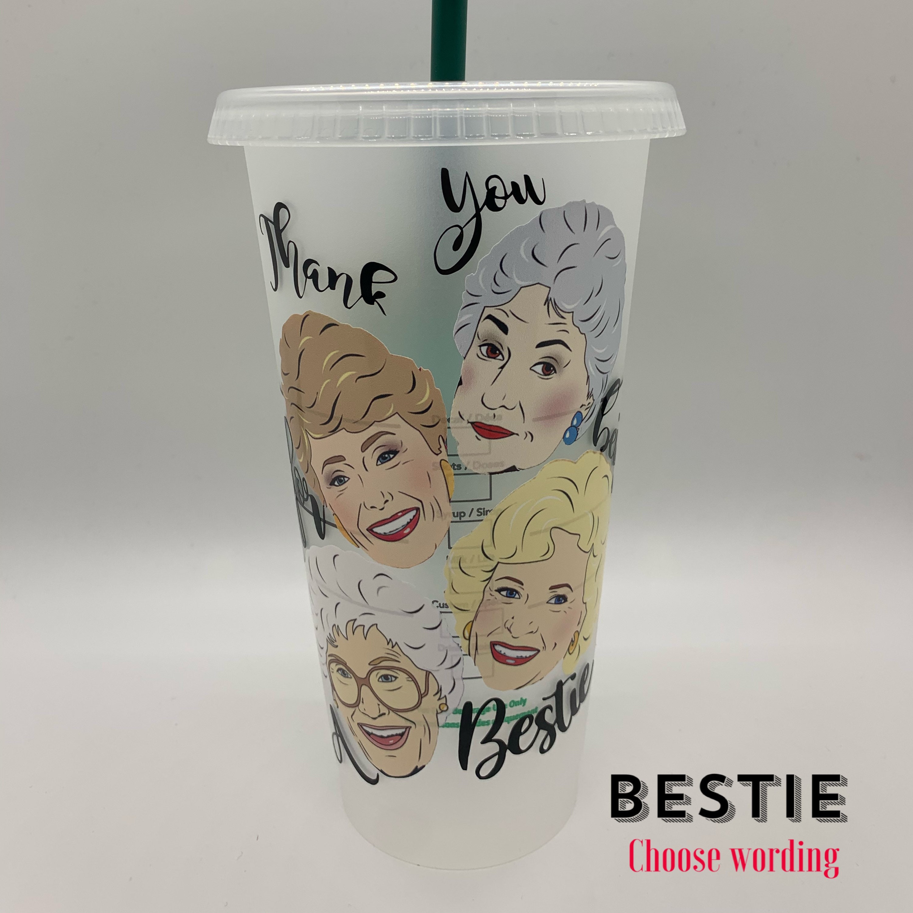 SEALED Personalized Golden Girls Starbucks Cup/ Starbucks Cup/ - Etsy