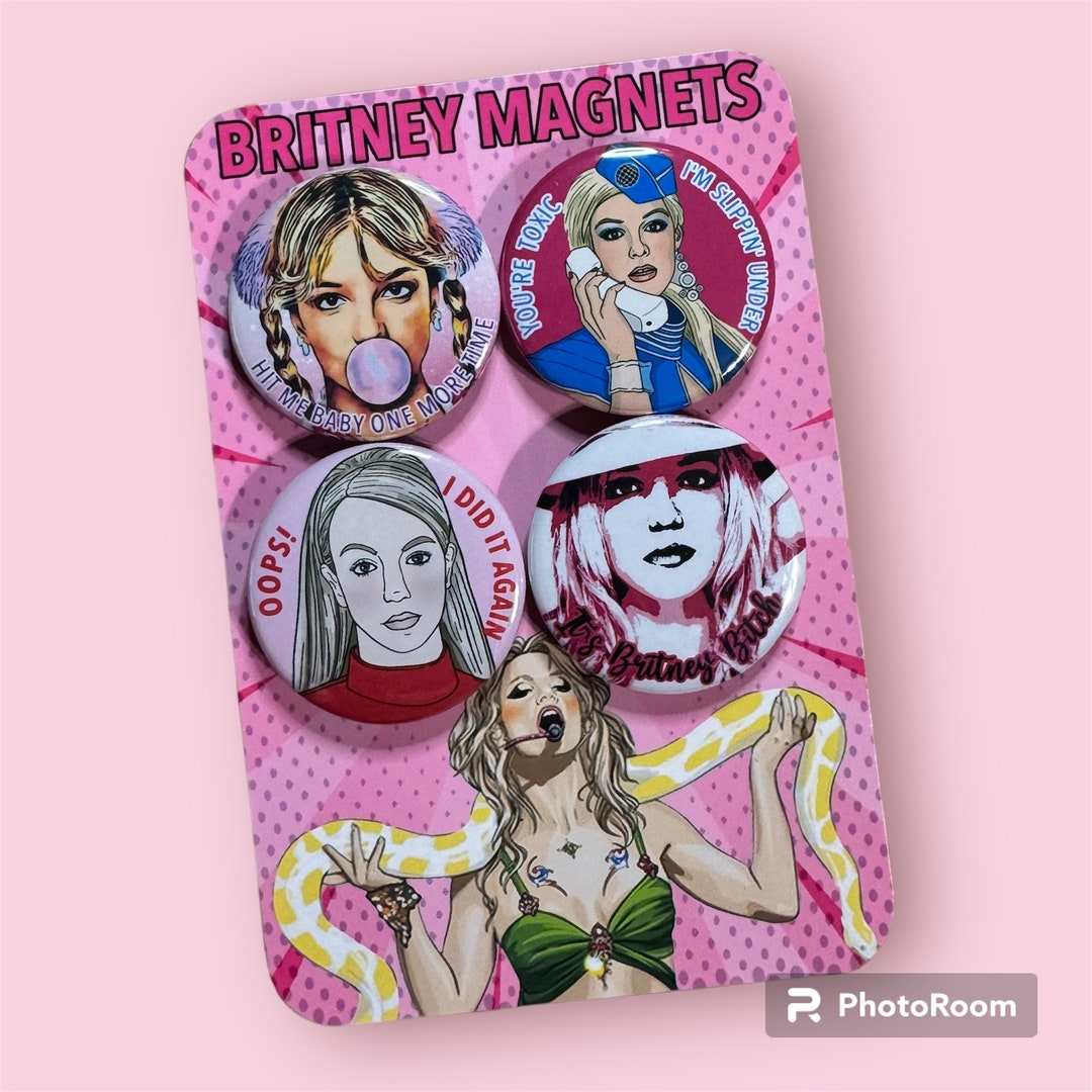 Britney Spears Magnets Gift for Her Birthday Gift Christmas Gift ...