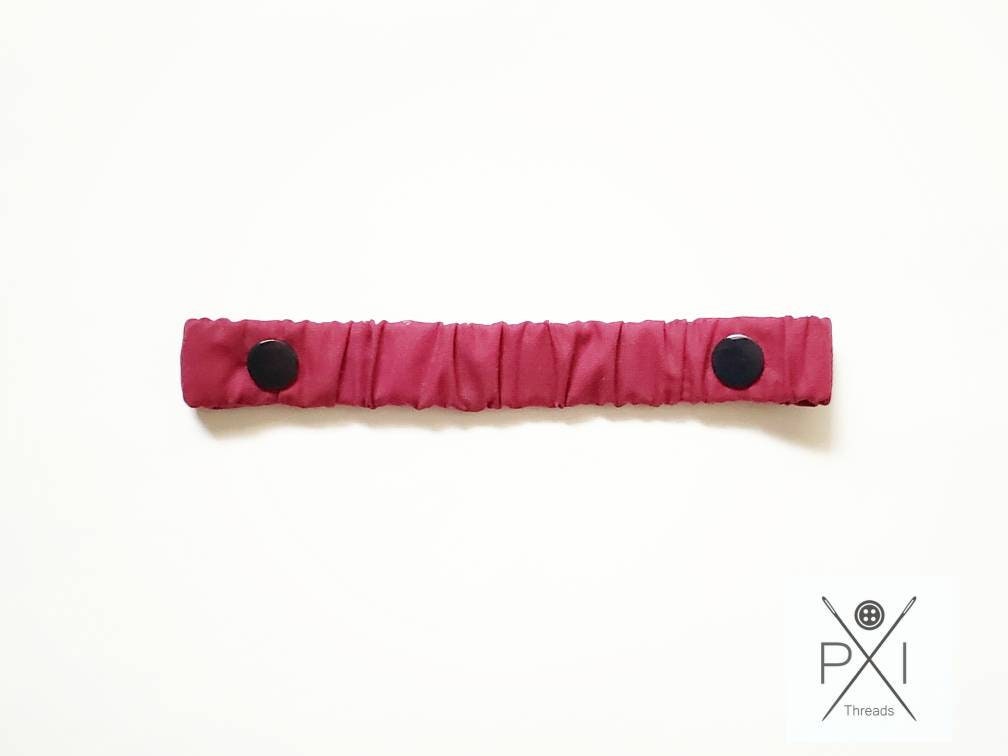 Face Mask Elastic Ear Savers | Snap Button Mask Extenders - Etsy