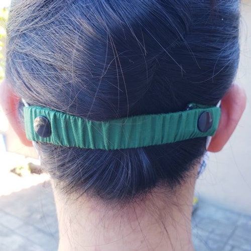 Snap Elastic Band Face Mask Ear Savers Face Mask Extenders - Etsy UK