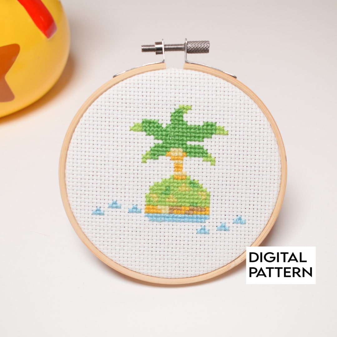 Animal Crossing Cross Stitch Pattern, ACNH Embroidery Pattern, ACNH ...