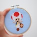 Toad Cross Stitch Pattern (4inch) PDF for Instant Download - Etsy
