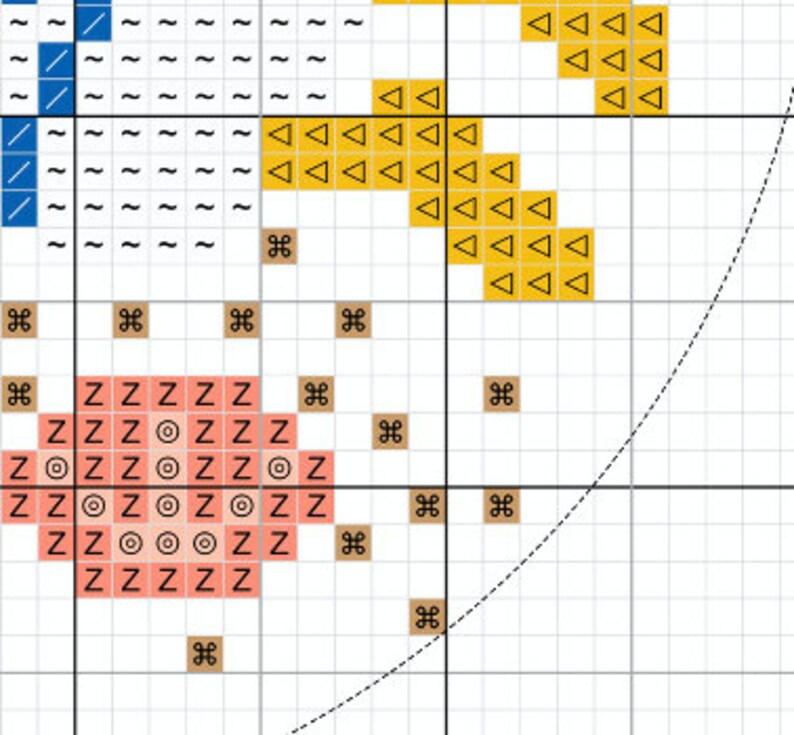 Animal Crossing Cross Stitch Pattern Bundle 4-pack Pascal - Etsy