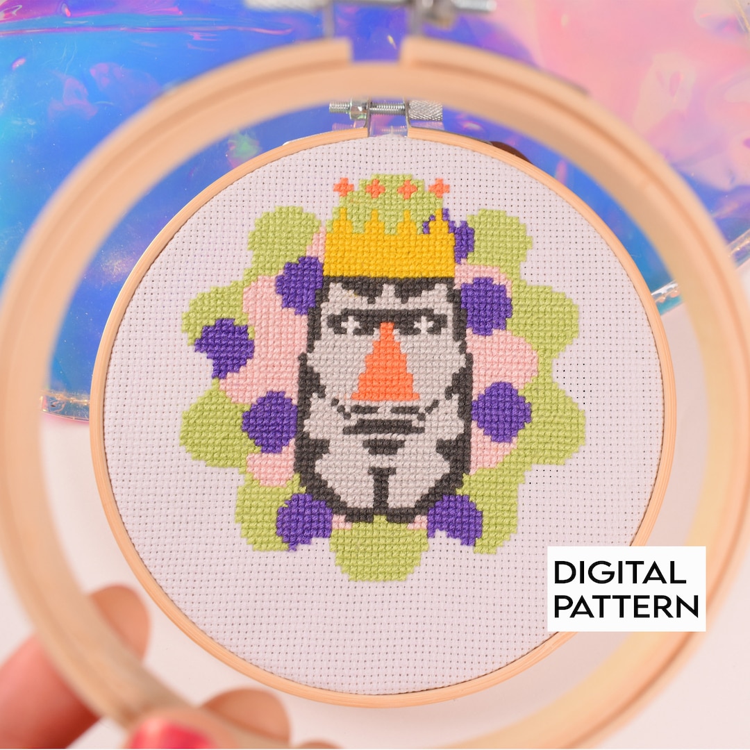 Katamari Cross Stith Pattern Katamari Embroidery Pattern, King of All ...