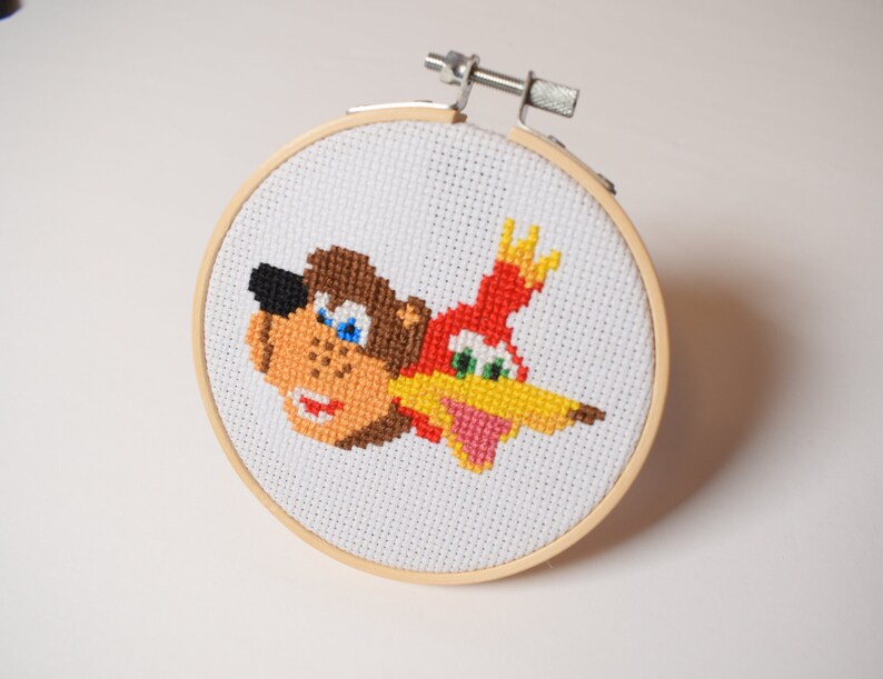 Banjo Kazooie Cross Stitch Pattern, Banjo Kazooie Embroidery Designs ...